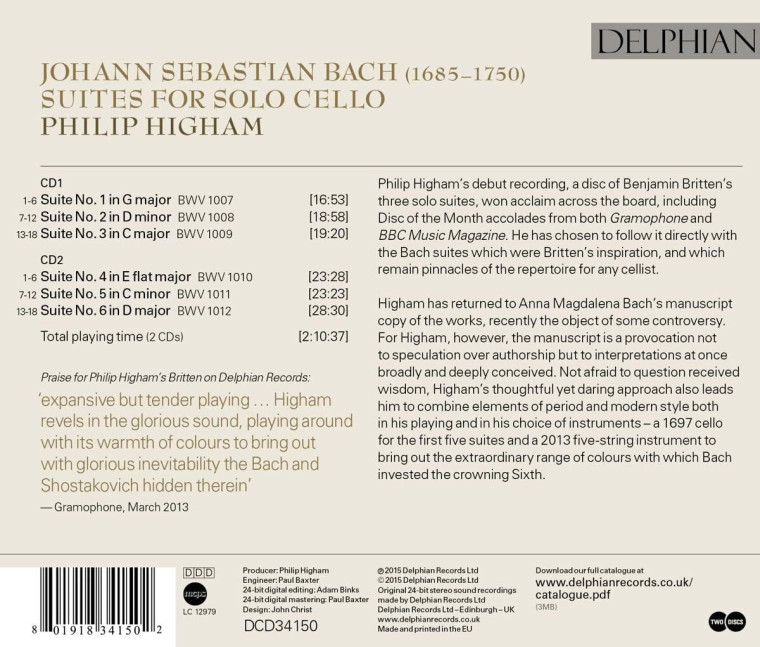 Bach Suites for Solo Cello | Scottish Chamber Orchestra